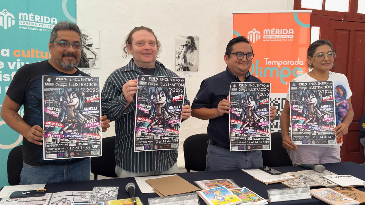 El arte del cómic tomará Mérida del 12 al 14 de septiembre - Líneas ...