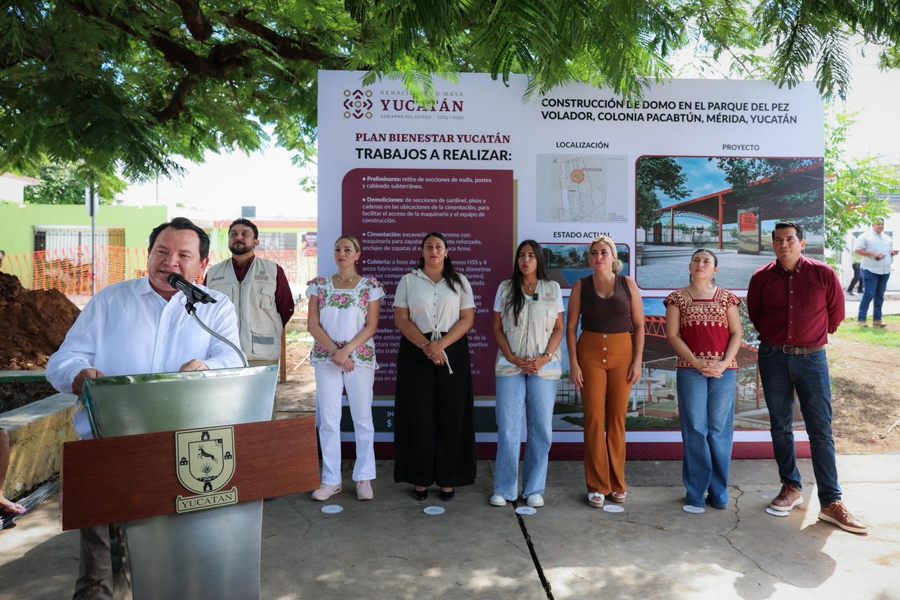 Supervisa “Huacho” Díaz Mena construcción de nuevo domo en el El Pez ...